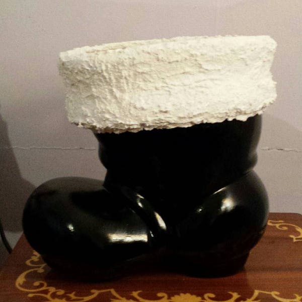 Santa Boot Vase - Etsy