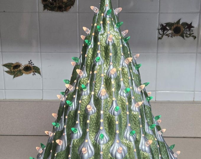 Atlantic 314 Lava Ceramic Tree With Mother of Pearl - Etsy