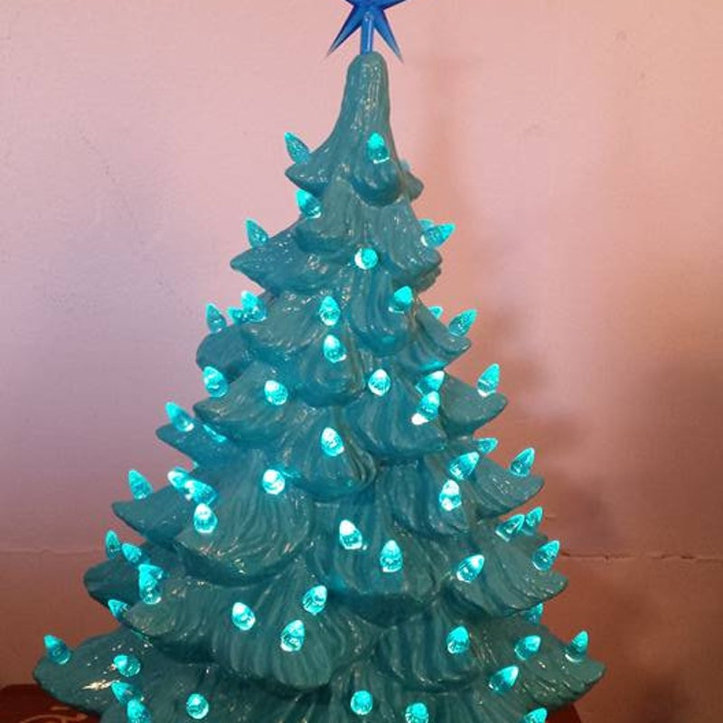 Teal Tree - Etsy
