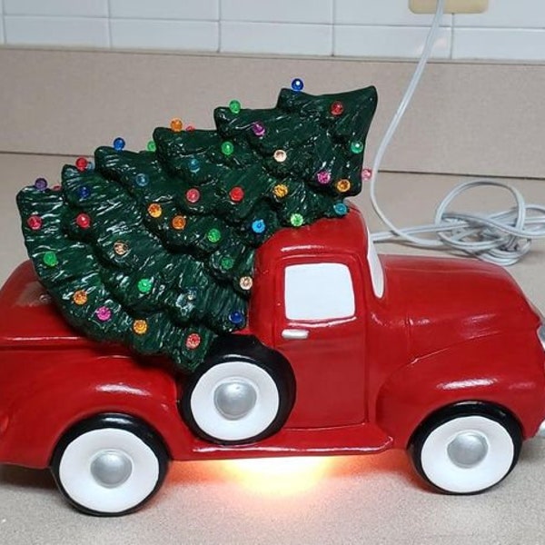 Truck With Tree - Etsy