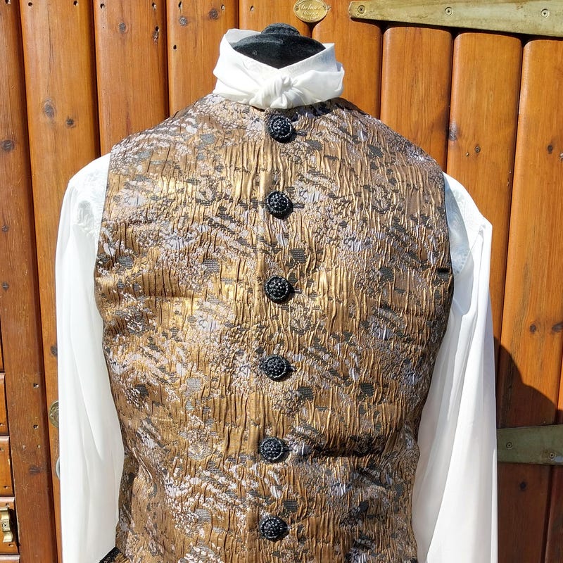 Brocade Waistcoat for Men - Etsy