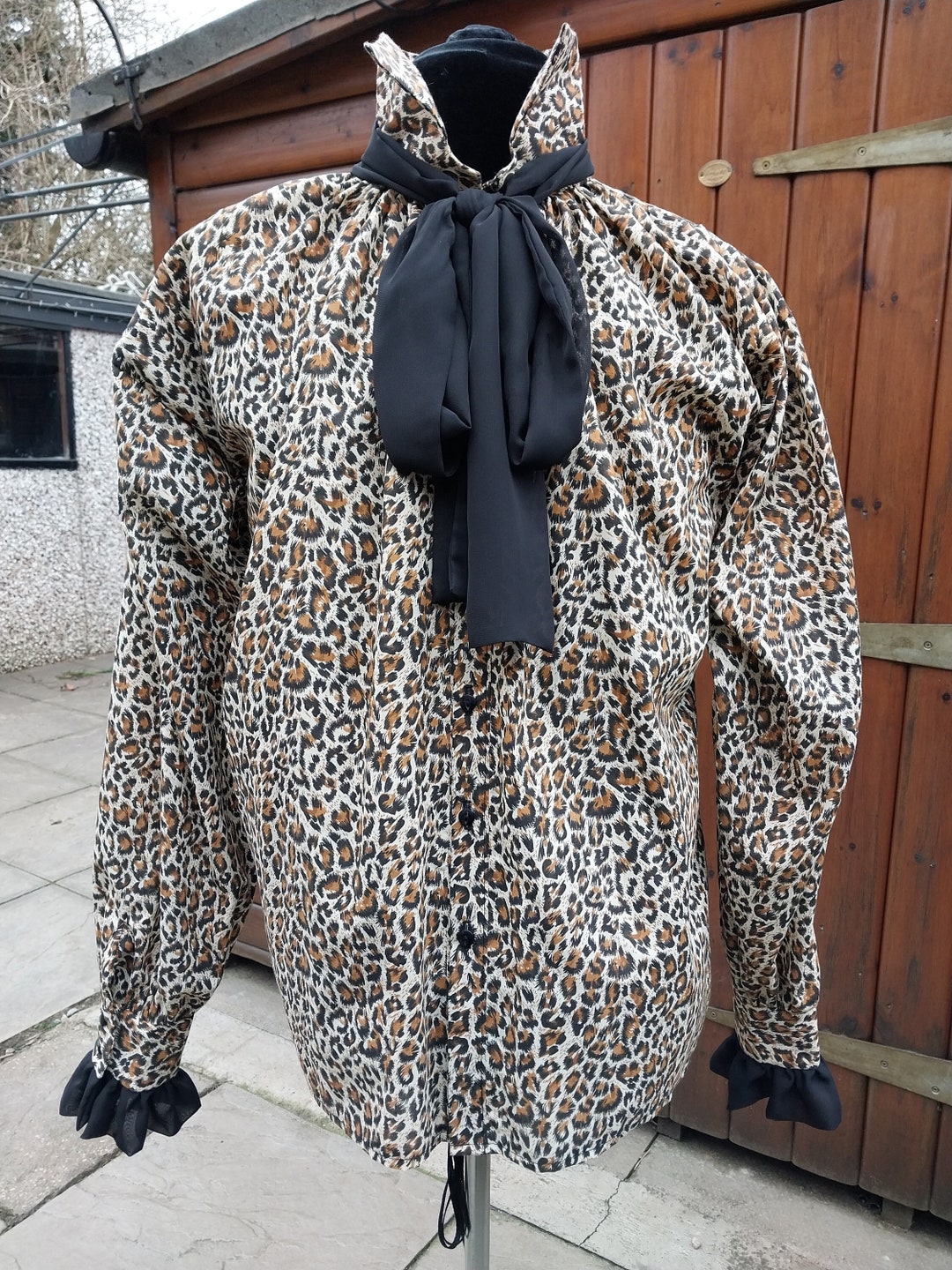 Cravat Shirt Goth Dandy Victorian Vampire Steampunk Wedding Gothic ...