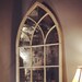 Large Arched Window Mirror, Church Window Made Into a Farmhouse Mirror ...