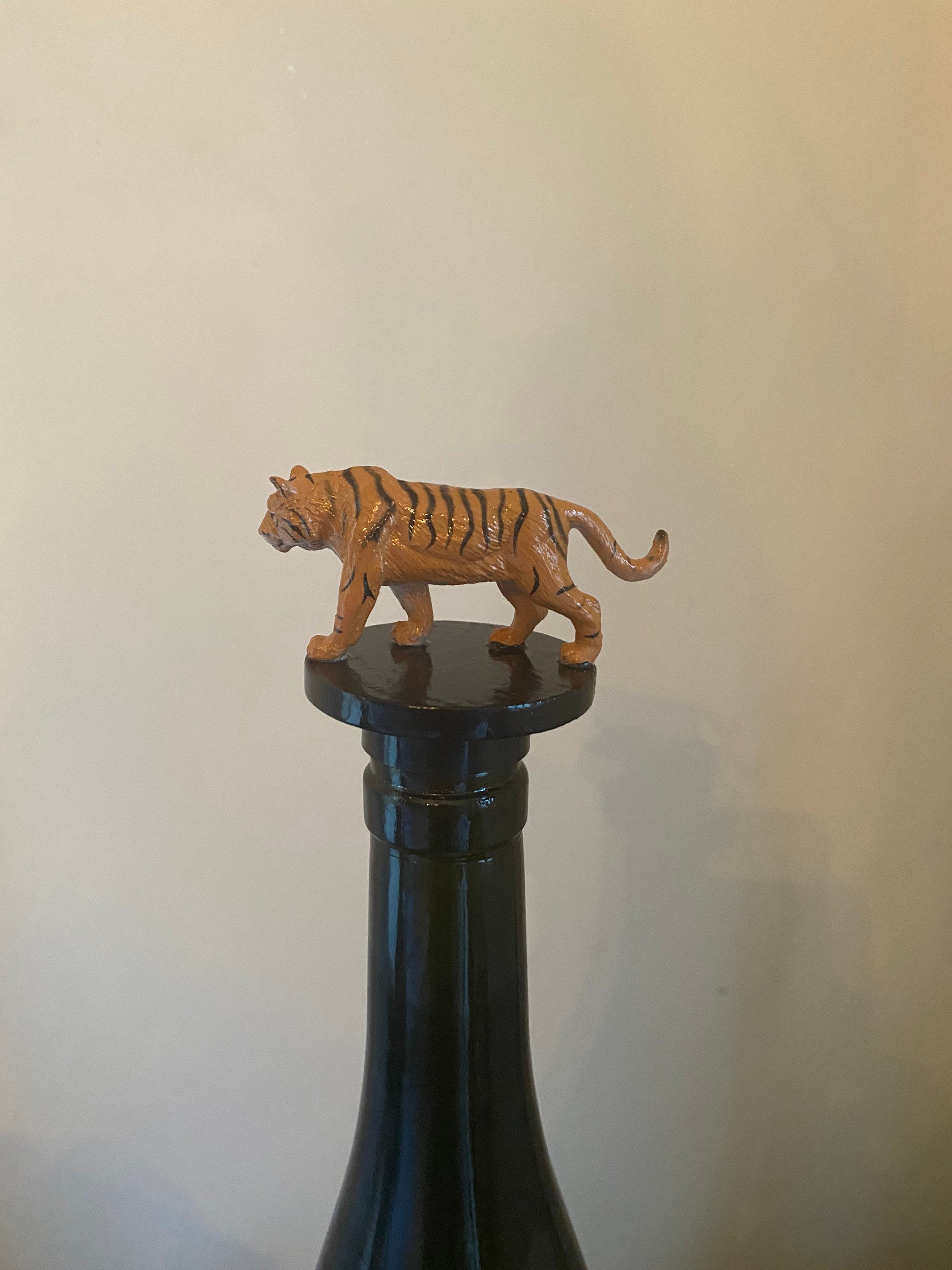 Awesome Tiger Bottle Stopper. Use in a Wine or Liquor Bottle | Etsy