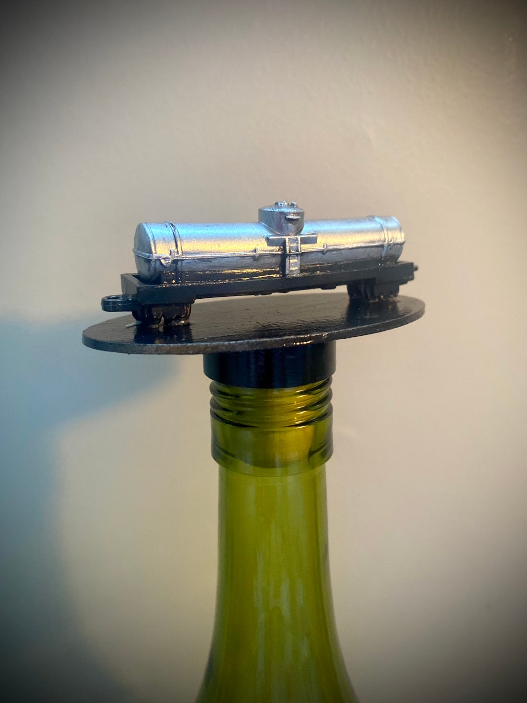 Train Bottle Stopper, Train Gift, Wine Gift, Train Conductor, Big Apple ...