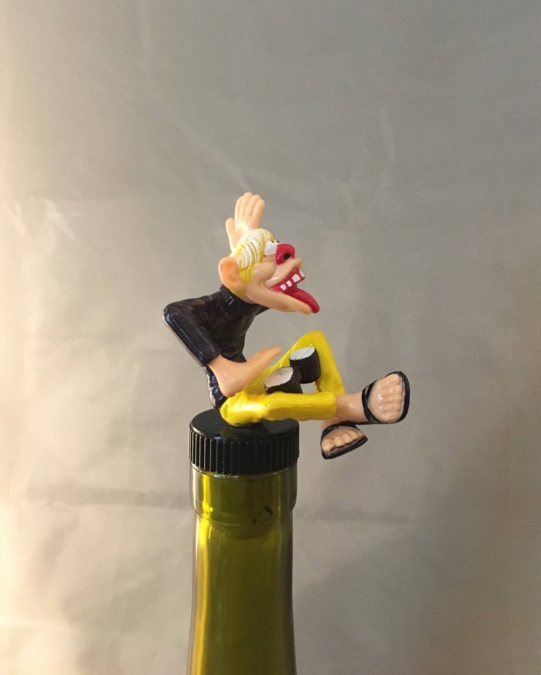 Bongo Player Bottle Stopper, Bongo Player, Drummer, Drumming, Wine ...