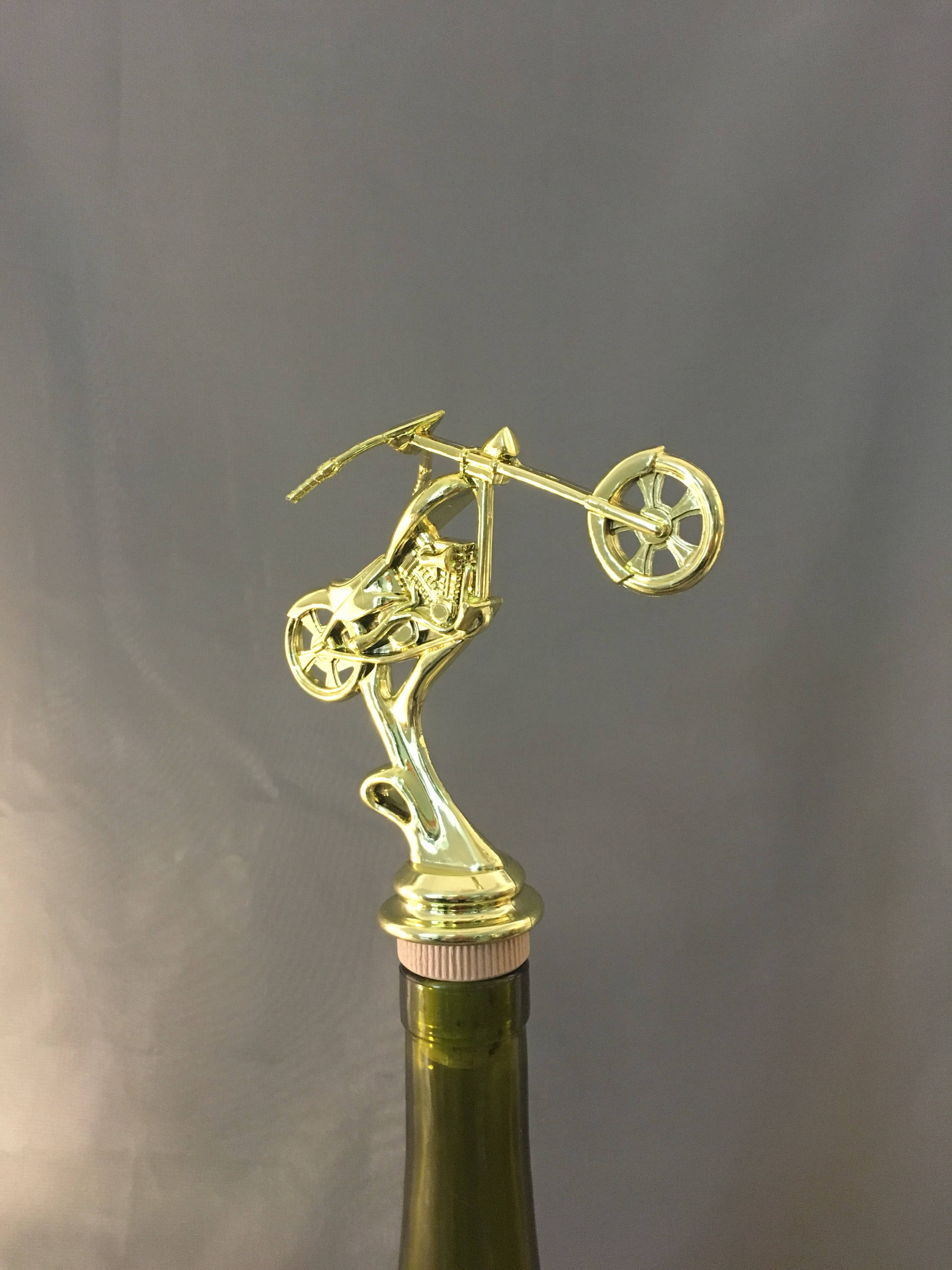 Motorcycle Wine Stopper, Motorcycle Gift, Wine Gifts, Man Cave ...