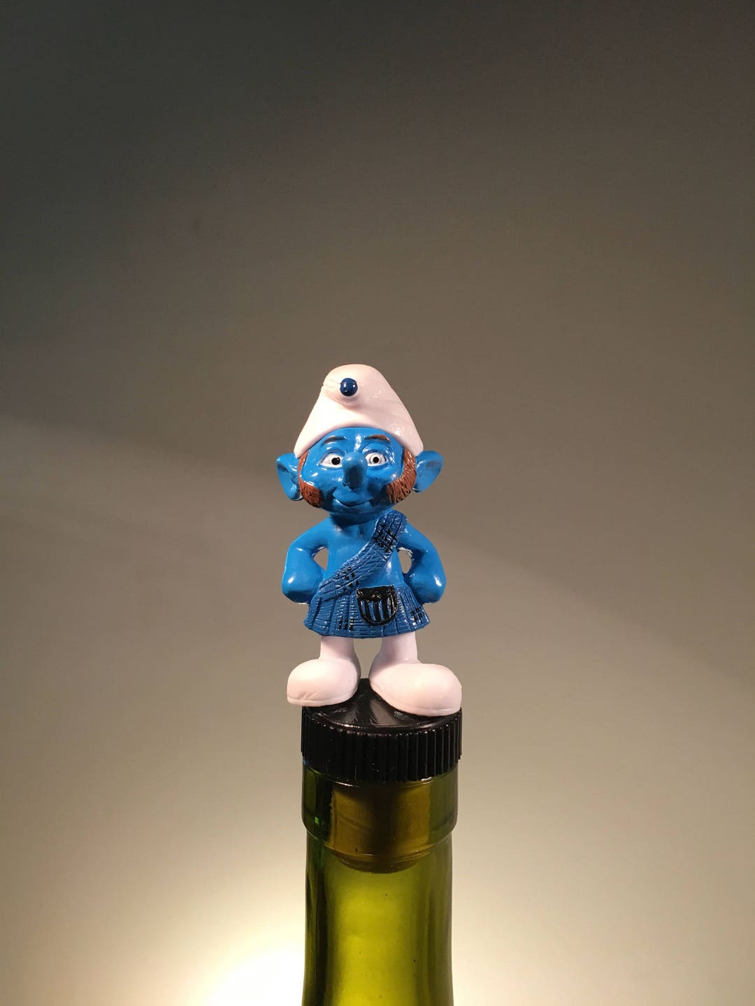 Smurf Bar Bottle/wine Stopper, Great Smurf Gift! - Etsy