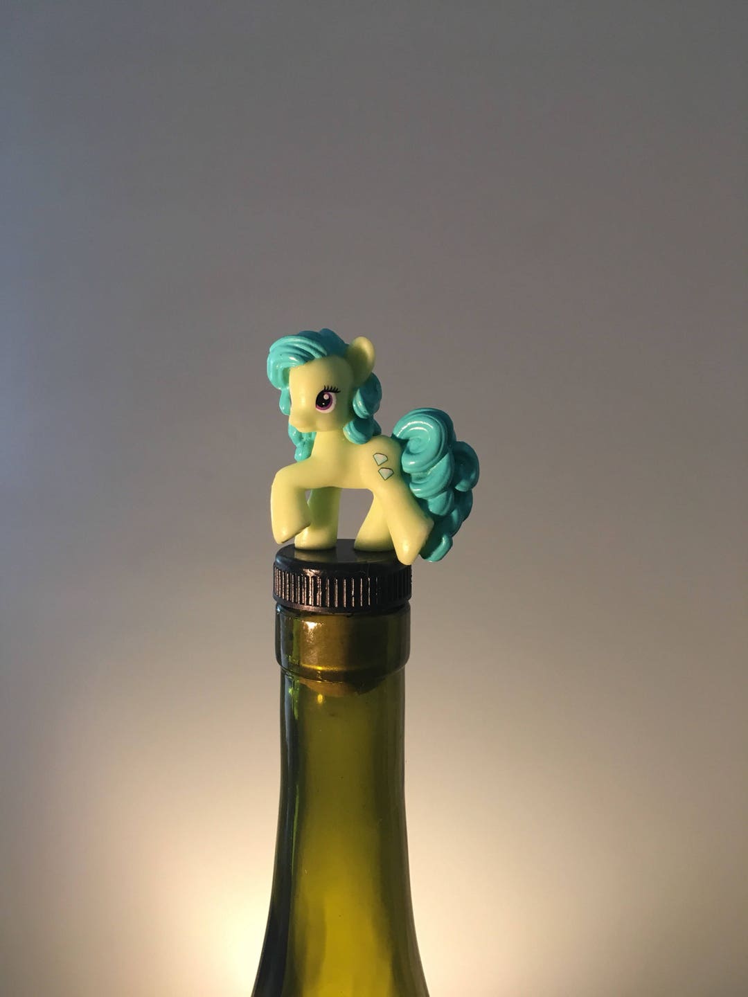 My Little Pony Wine Stopper, Green Jewel, Bronycon, Wine Gifts, Wine ...