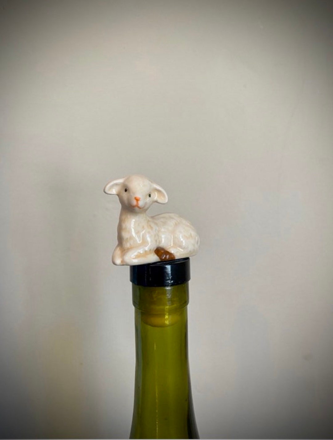 Beautiful Sheep Bottle Stopper - Etsy