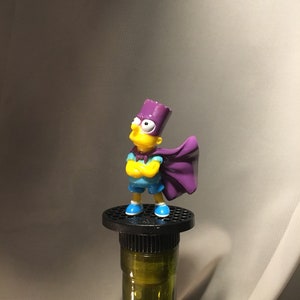 Bart Simpson Bottle Stopper, Bart Simpson, Bar Gift, the Simpsons - Etsy