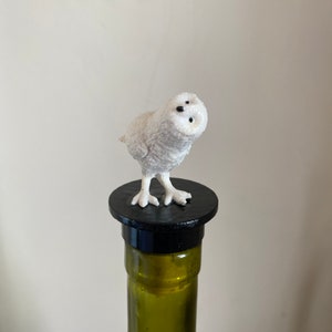 Owl Wine Stopper, Snow Owl, Owl, Wine Gift, Wine Gifts, Owl Collector ...