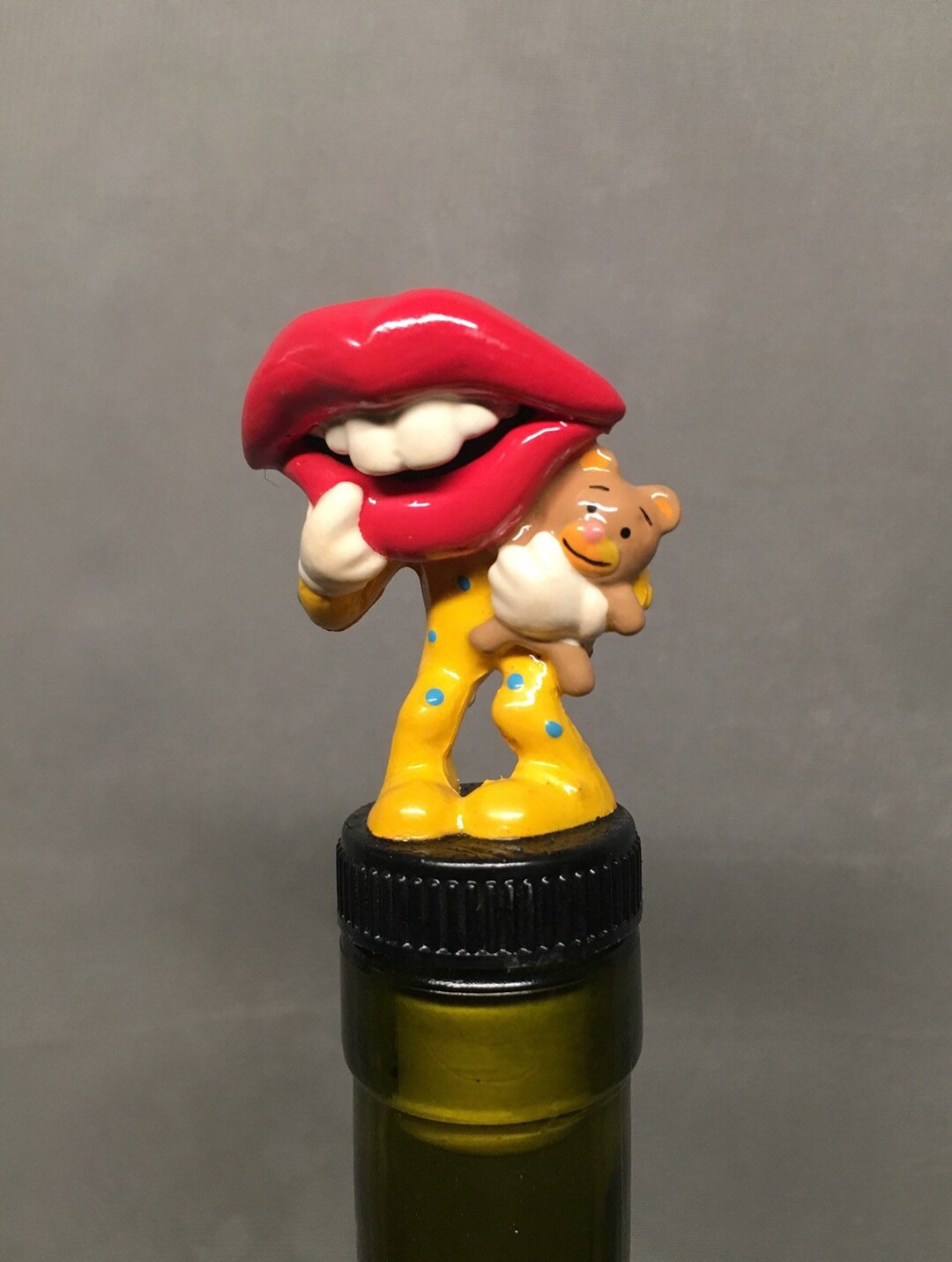 Fun Large Lips Bottle Stopper for Any Wine Bottle or Liquor Bottle. - Etsy