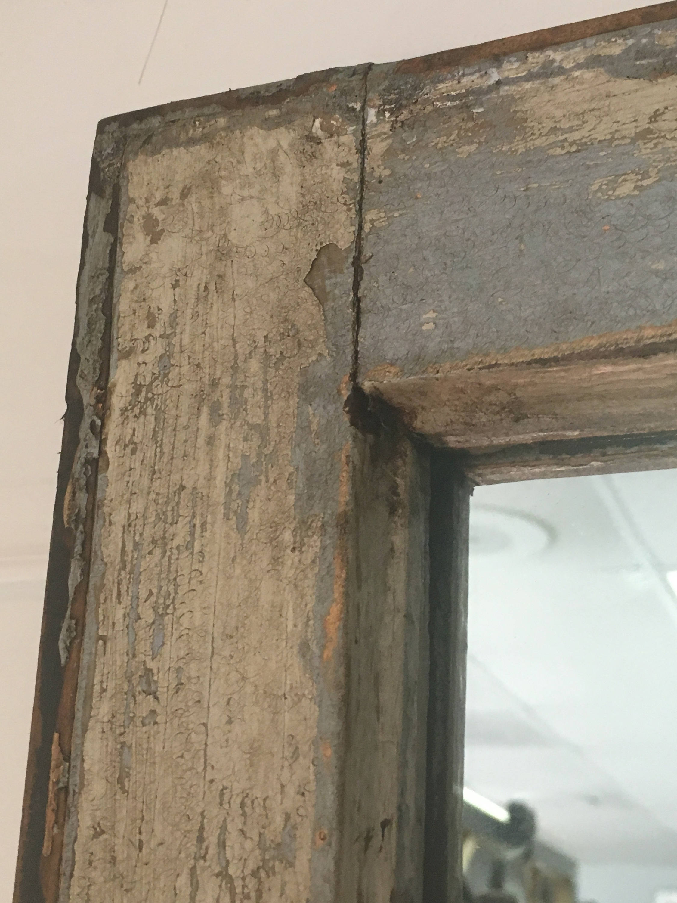 Rustic Barnwood Mirror Made for a Very Old Home | Etsy