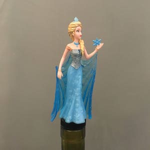 Elsa From the Movie Frozen Bottle Stopper. - Etsy