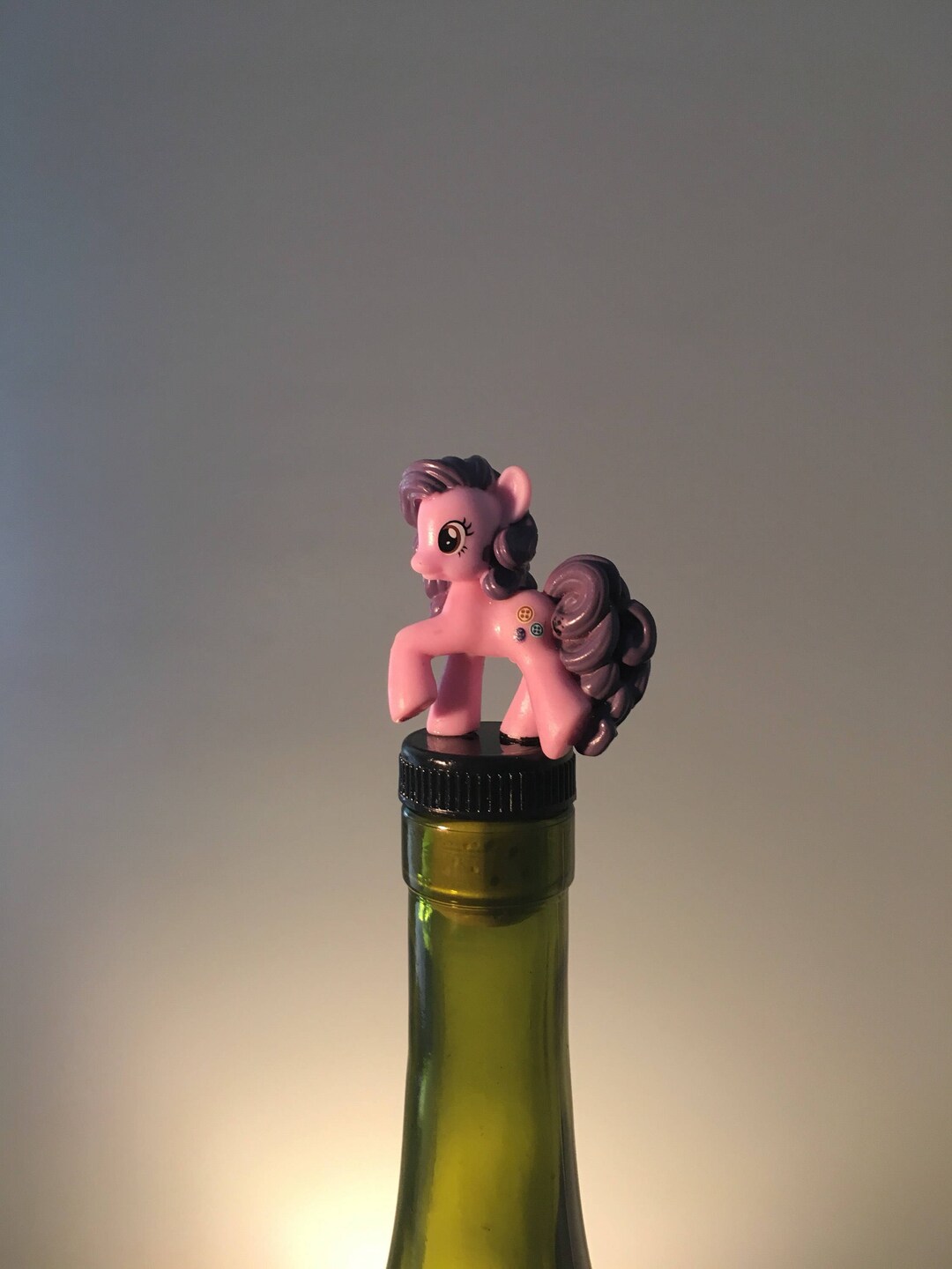 Bronycon, My Little Pony Wine Stopper, Button Belle, Wine Gift, Brony ...