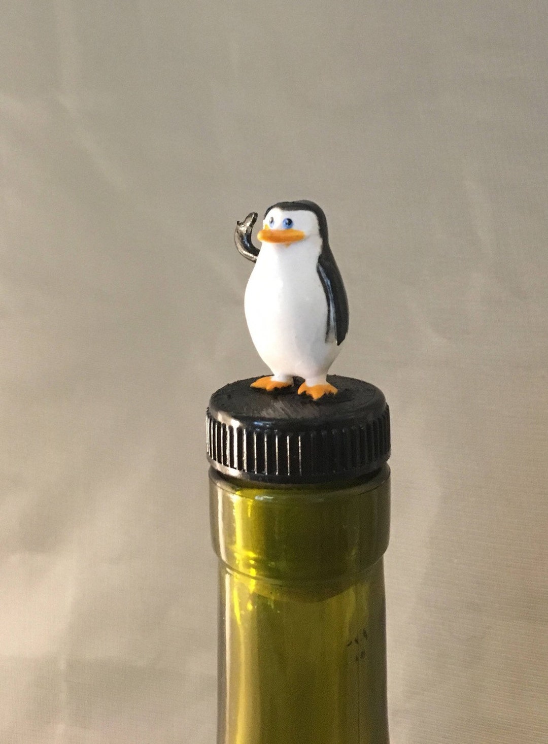Madagascar the Movie Bottle Stopper Use in a Wine or Liquor Bottle! - Etsy