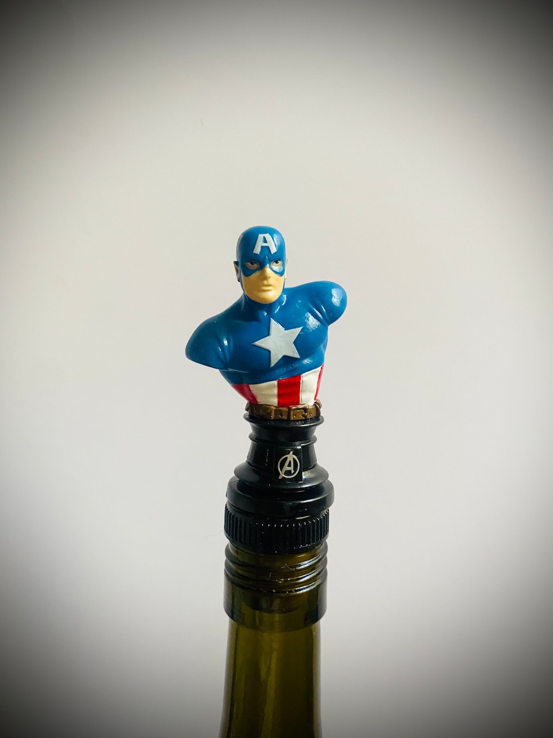 Superhero Character Bottle Stopper. Decorate Any Wine or Liquor Bottle ...