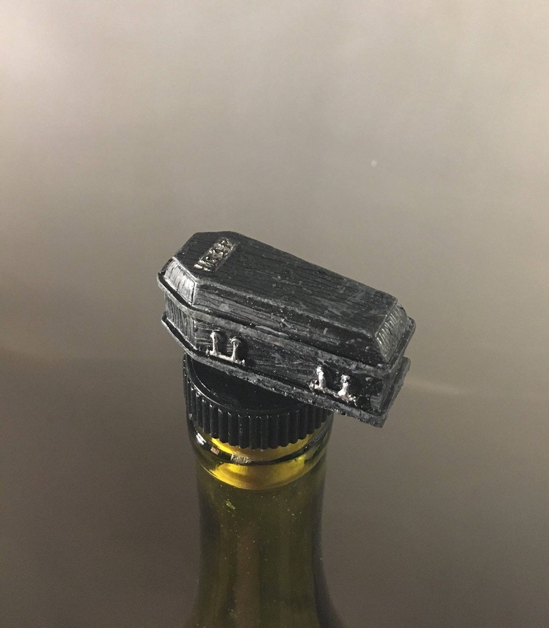 RIP Coffin Bottle Stopper - Etsy