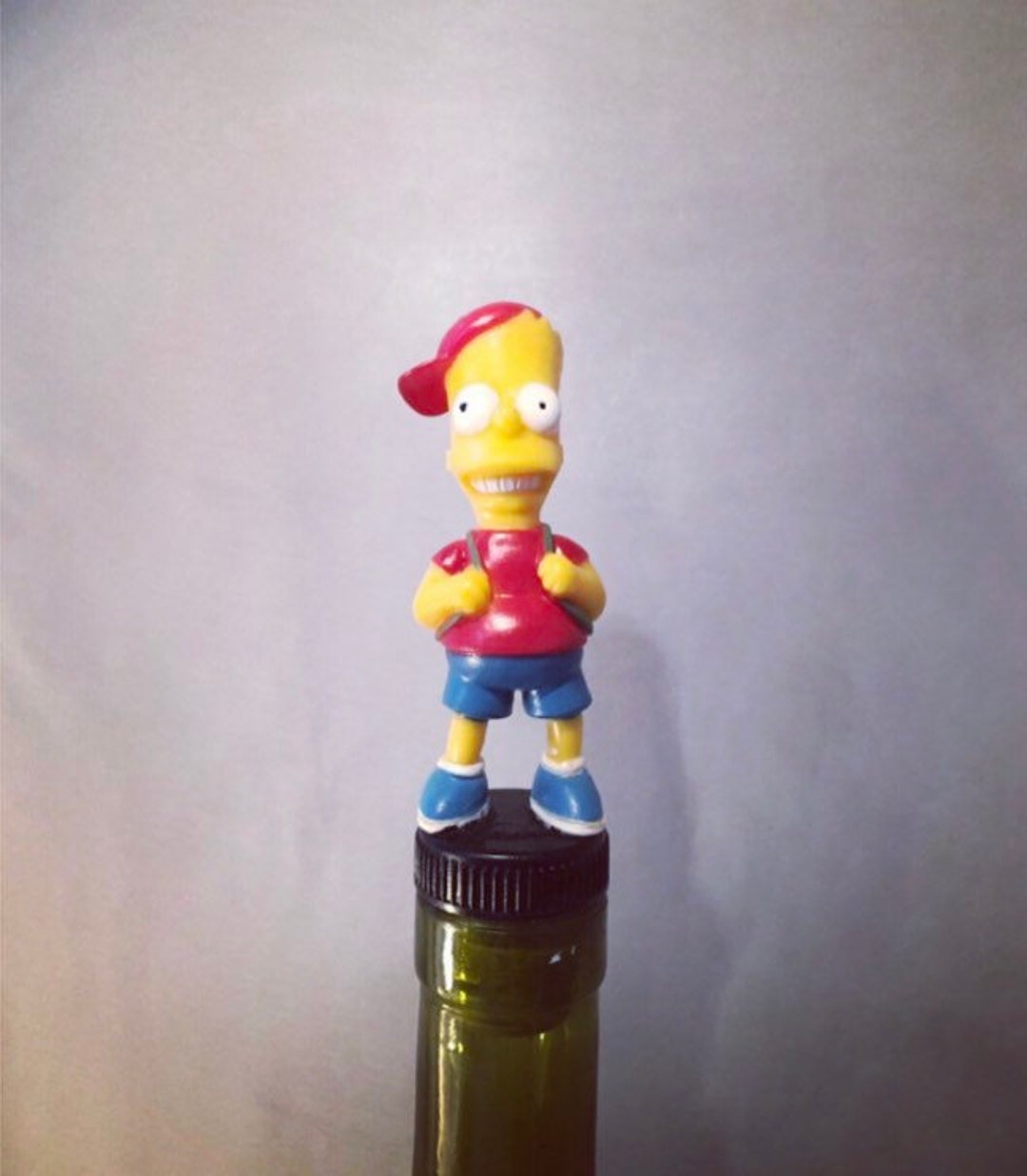 Bart Simpson Bottle Stopper for Wine Bottles and Liquor - Etsy