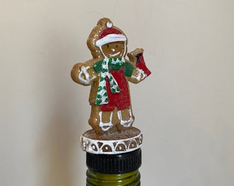 Gingerbread Wine Bottle - Etsy