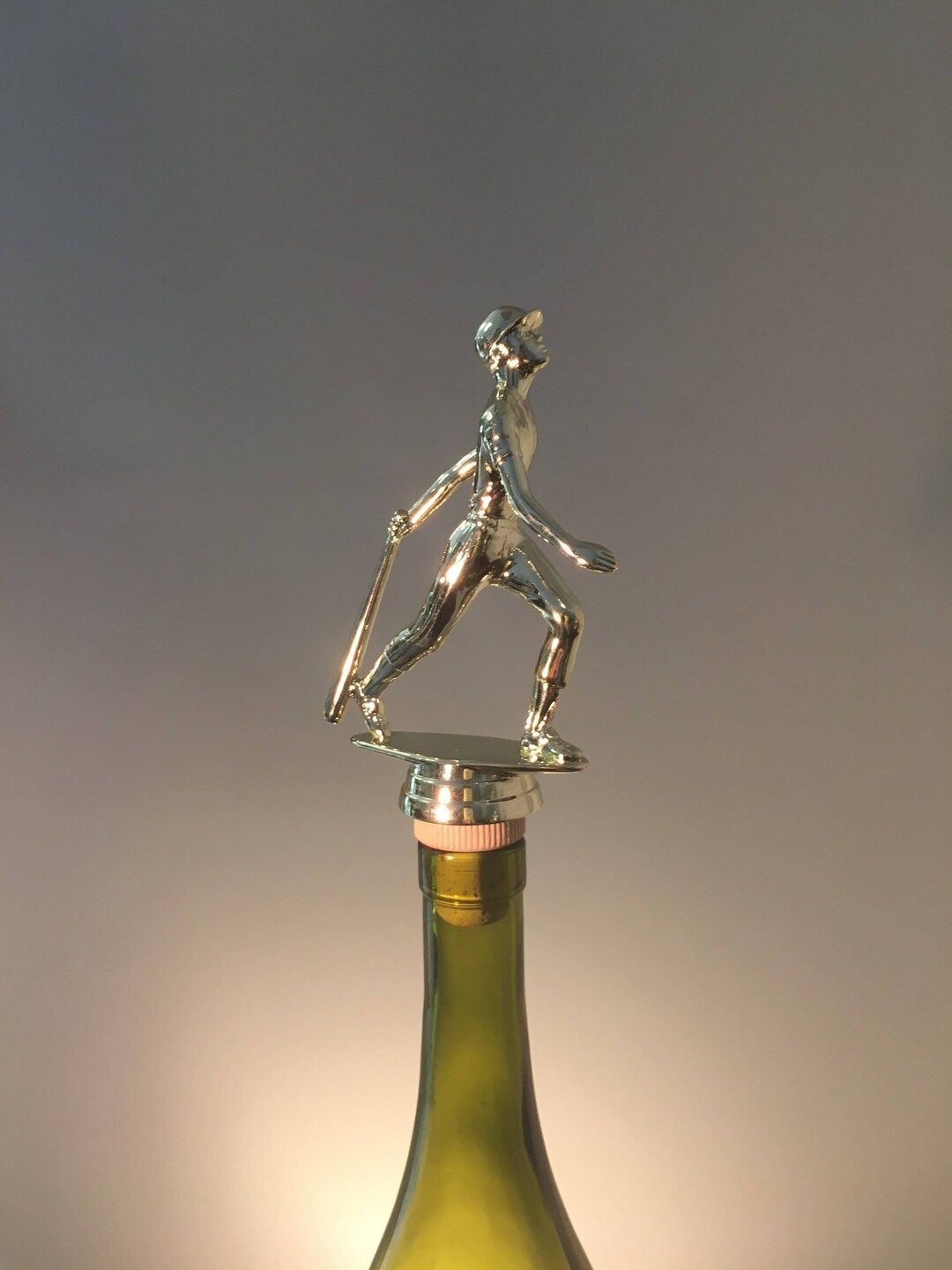 Baseball Bottle Stopper, Great Bar Gift for Baseball Player - Etsy