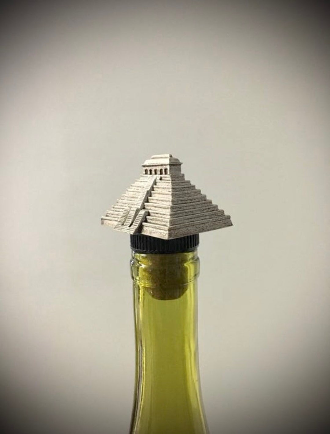 Pyramid Bottle Stopper for Liquor or Wine Bottles! Great Decoration of ...
