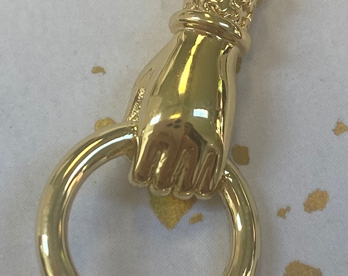 Hand Connector Hand Charm Hand Pendant 23mm X 7mm With Ring (15mm) Hand ...
