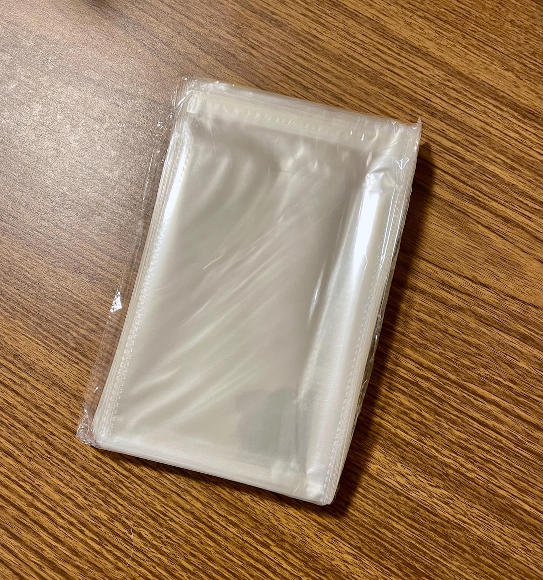 200 Clear Cellophane Sleeves for Art or Greeting Cards 5" X 7" NEW! - Etsy