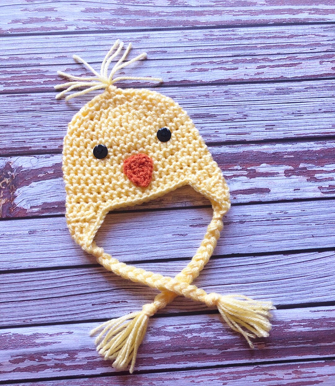 Baby Chick Hat Newborn Baby Hat Crochet Chicken Hat Baby Animal Hat ...