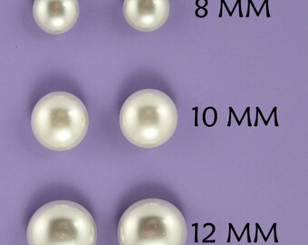 Magnetic Pearl Earrings - Etsy