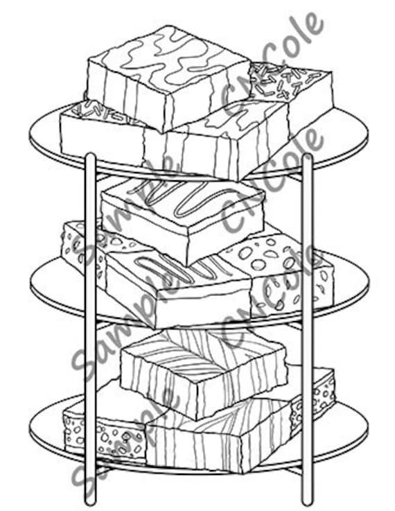 Brownies Coloring Pages