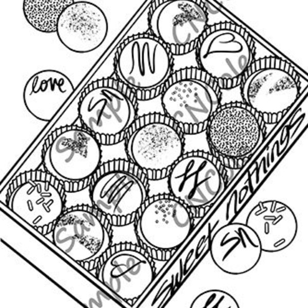 Pdf Coloring Pages - Etsy