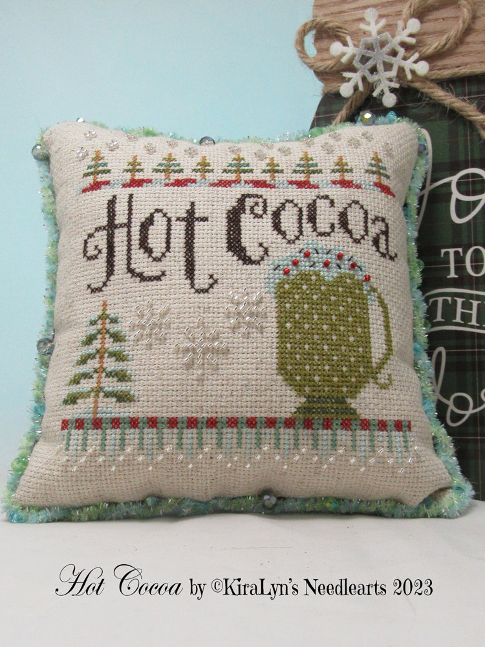 Hot Cocoa Cross Stitch Pattern Pdf Download by Kiralyns Needlearts - Etsy