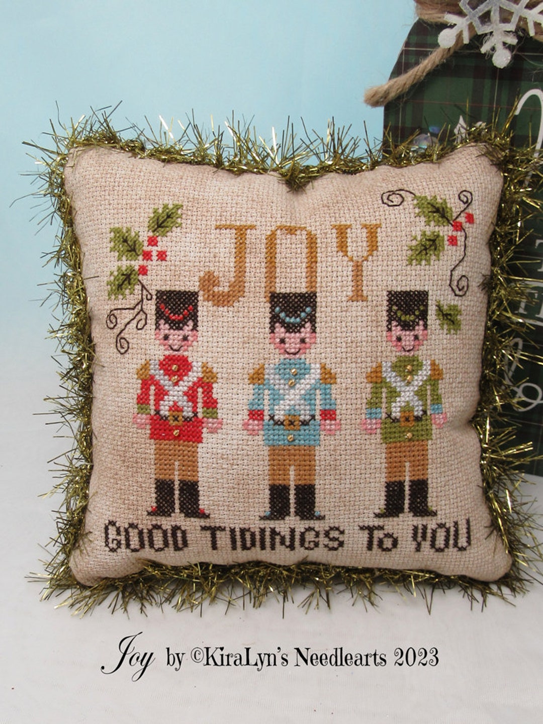 Joy Cross Stitch Pattern - PDF Download by Kiralyn's Needlearts - Etsy