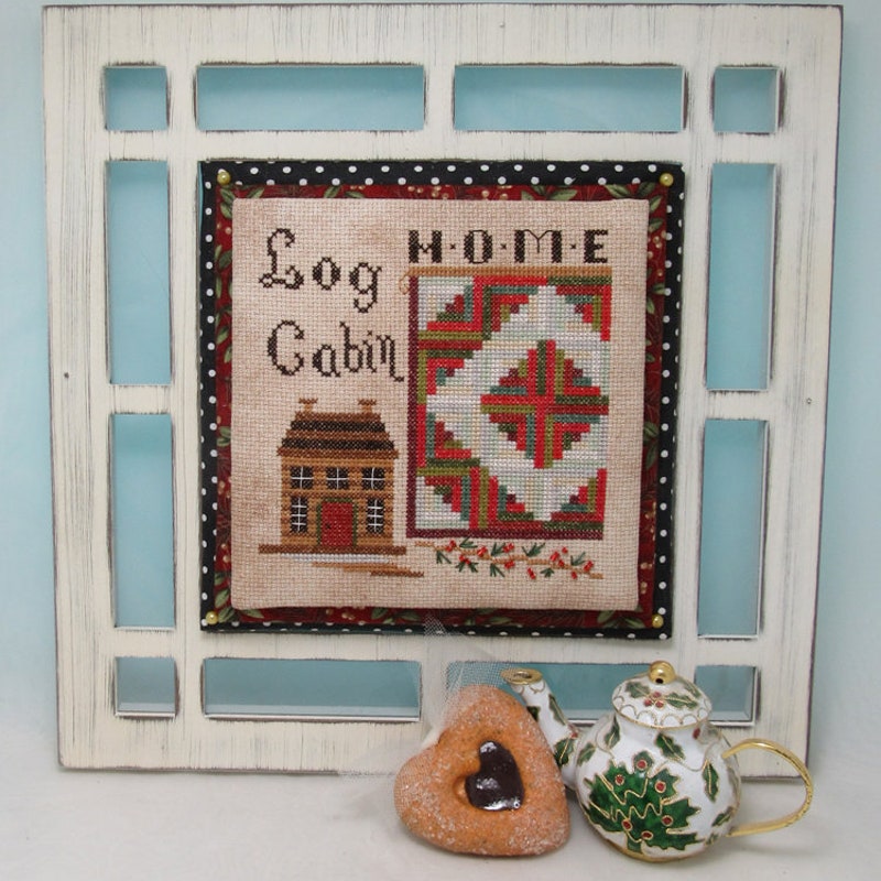 Log Cabin Cross Pattern - Etsy