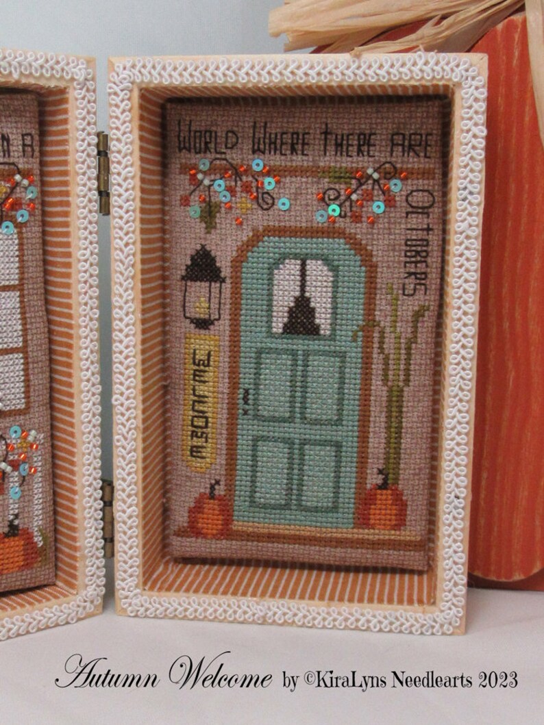 Autumn Welcome Cross Stitch Pattern Pdf Download by Kiralyn's ...