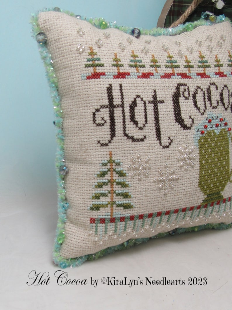 Hot Cocoa Cross Stitch Pattern Pdf Download by Kiralyns Needlearts - Etsy