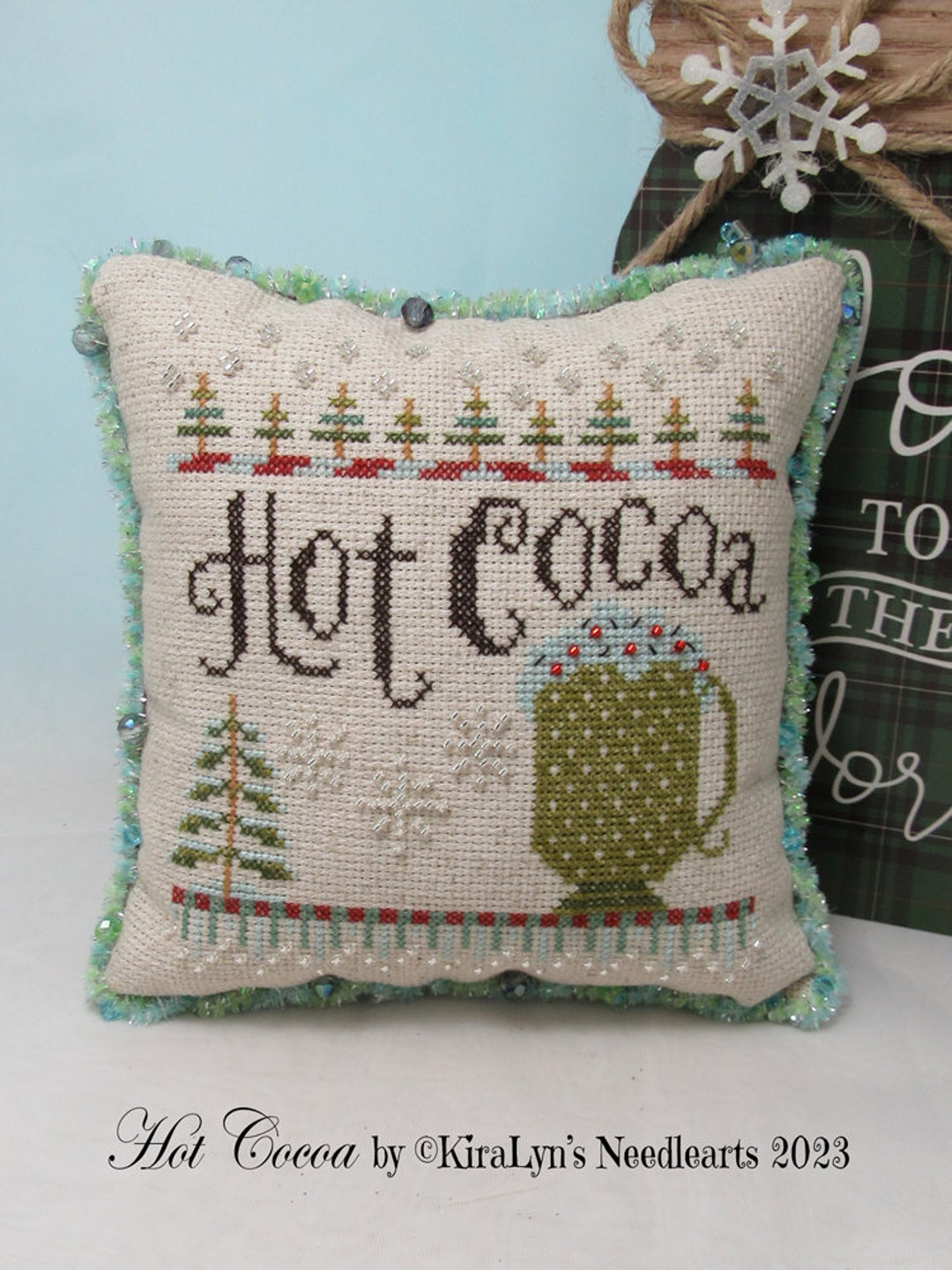 Hot Cocoa Cross Stitch Pattern - Pdf Download by Kiralyns Needlearts - Etsy