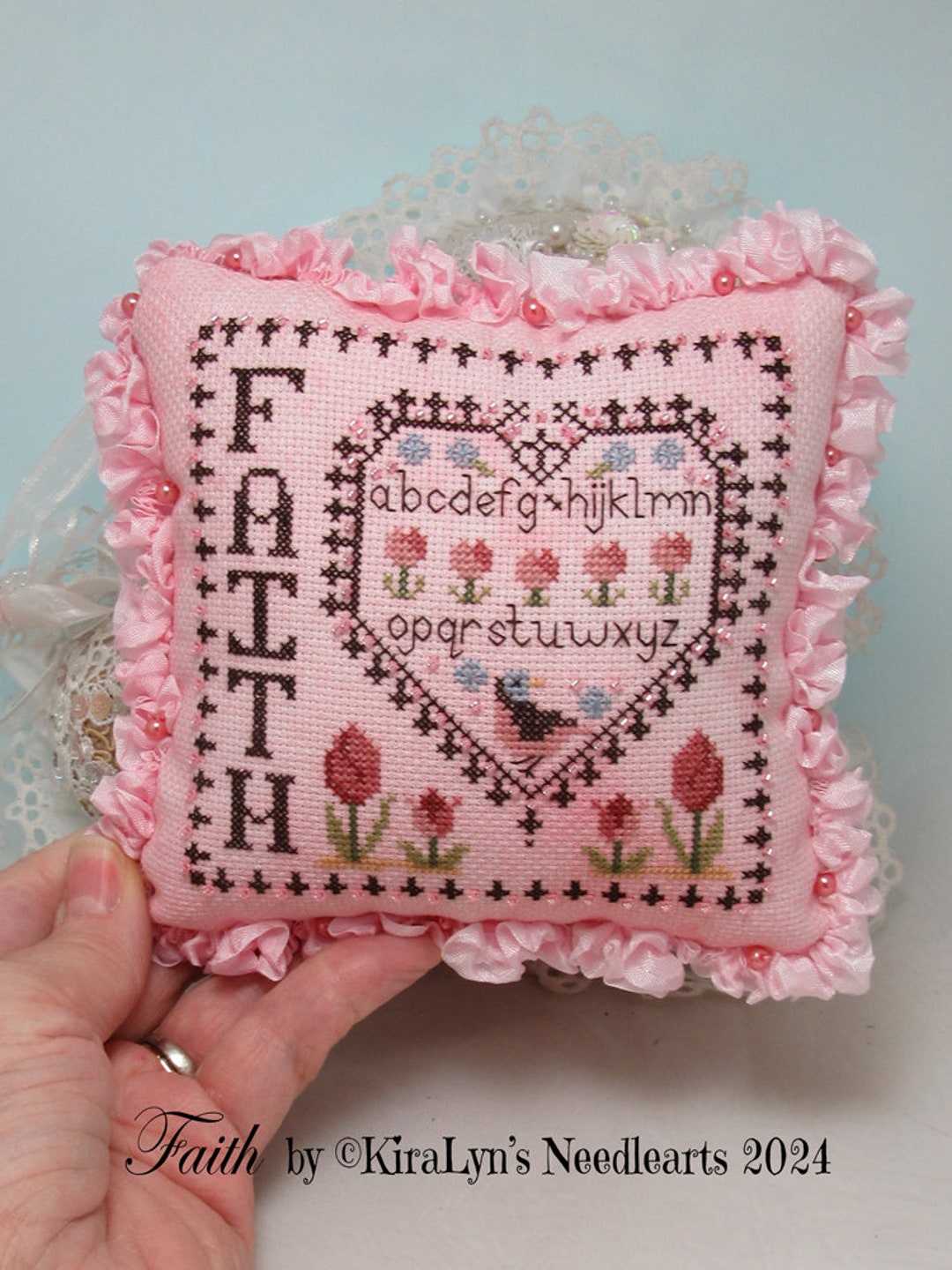 Faith Cross Stitch Pattern Pdf Download by Kiralyns Needlearts - Etsy