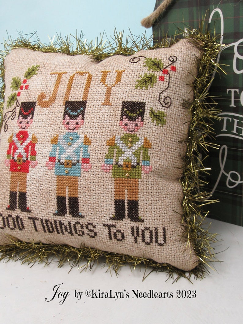 Joy Cross Stitch Pattern PDF Download by Kiralyn's Needlearts - Etsy