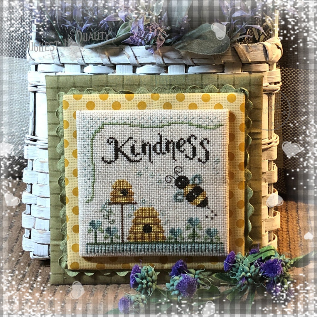 Kindness Cross Stitch Pattern Pdf Download by Kiralyn's Needlearts - Etsy