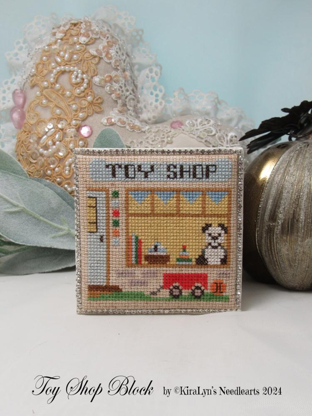 Toy Shop Block - Toy Cross Stitch Pattern - Pdf Download by Kiralyn's ...