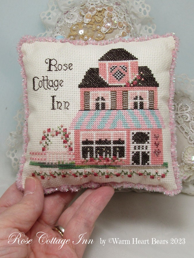 Rose Cottage Inn Cross Stitch Pattern Pdf Download by Kiralyn's ...