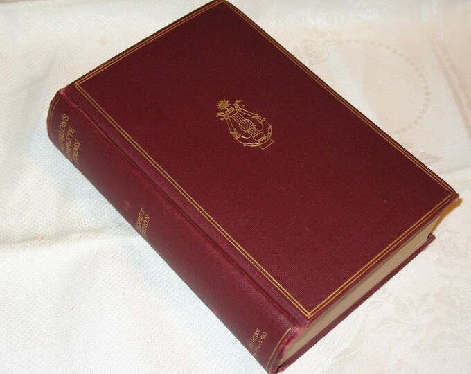 LONGFELLOW'S Complete POEMS Cabinet Edition 1893 1899 Antique Poetry ...