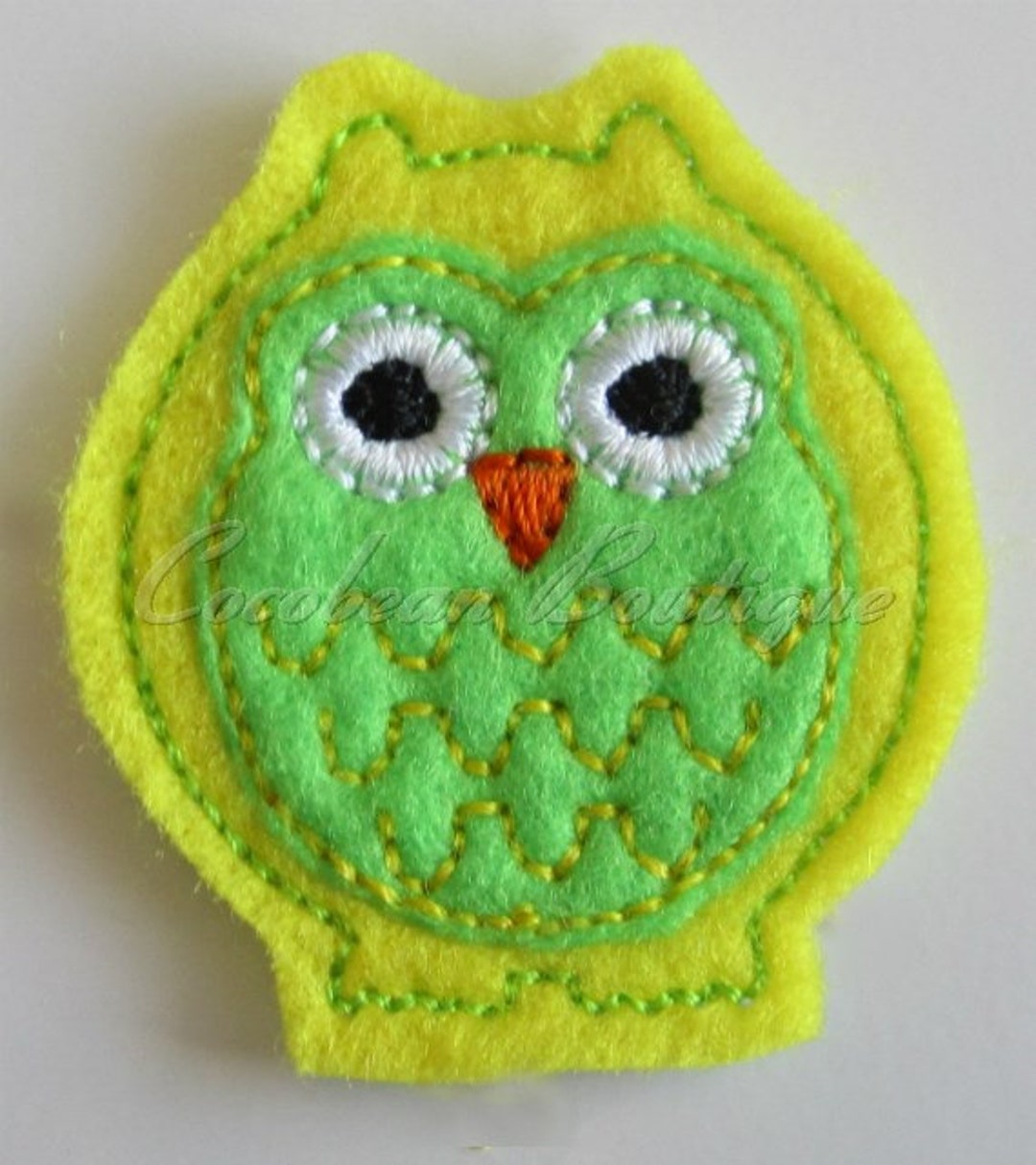 Owl Feltie mini Embroidery-instant Download - Etsy