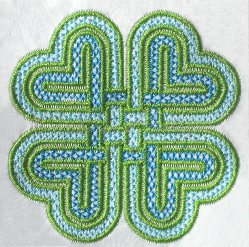 Celtic Knot Machine Embroidery - Etsy