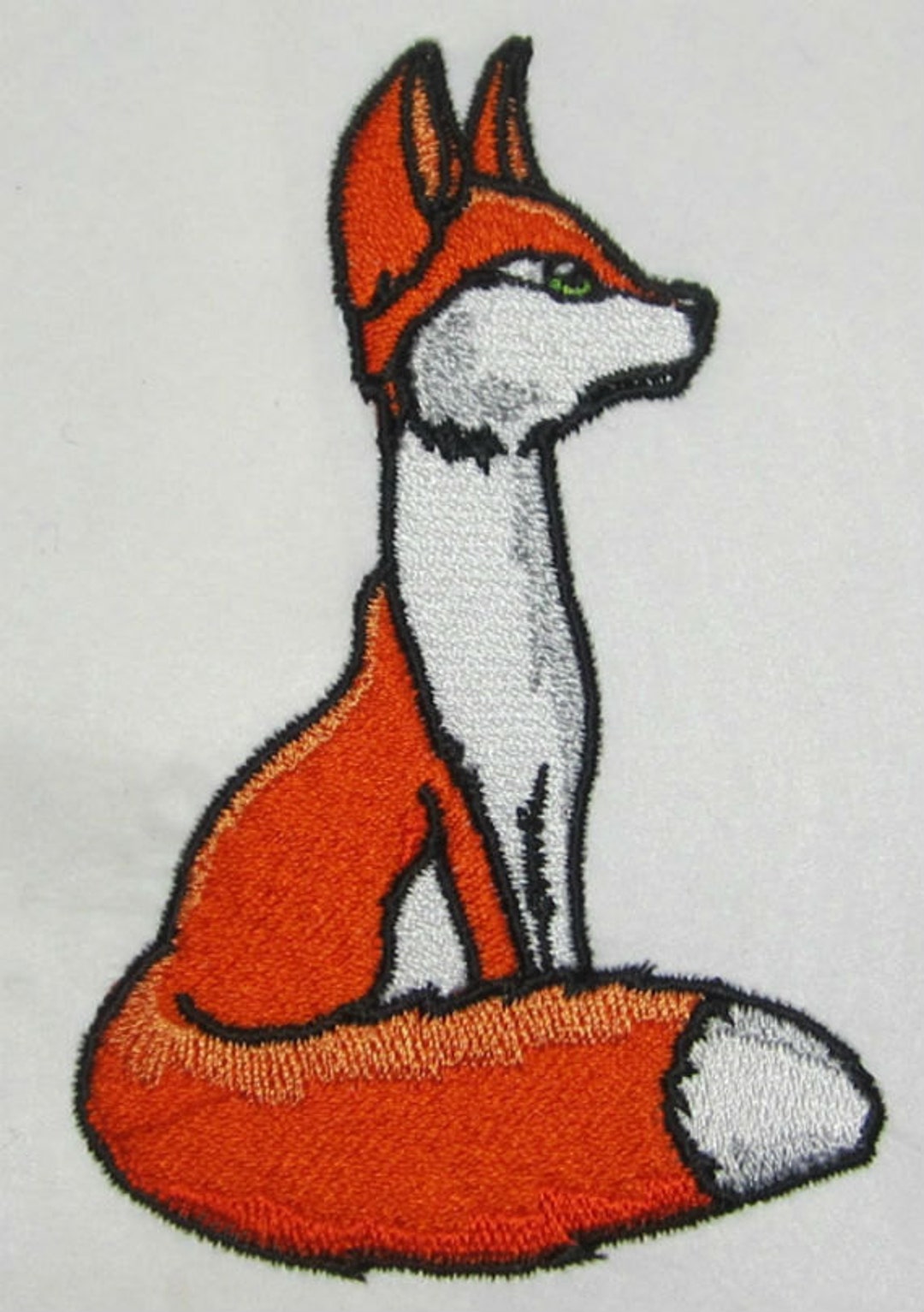 Fox Machine Embroidery - Etsy
