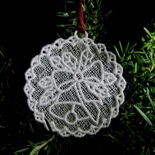 FSL Mini Christmas Ornament Free Standing Lace Machine - Etsy