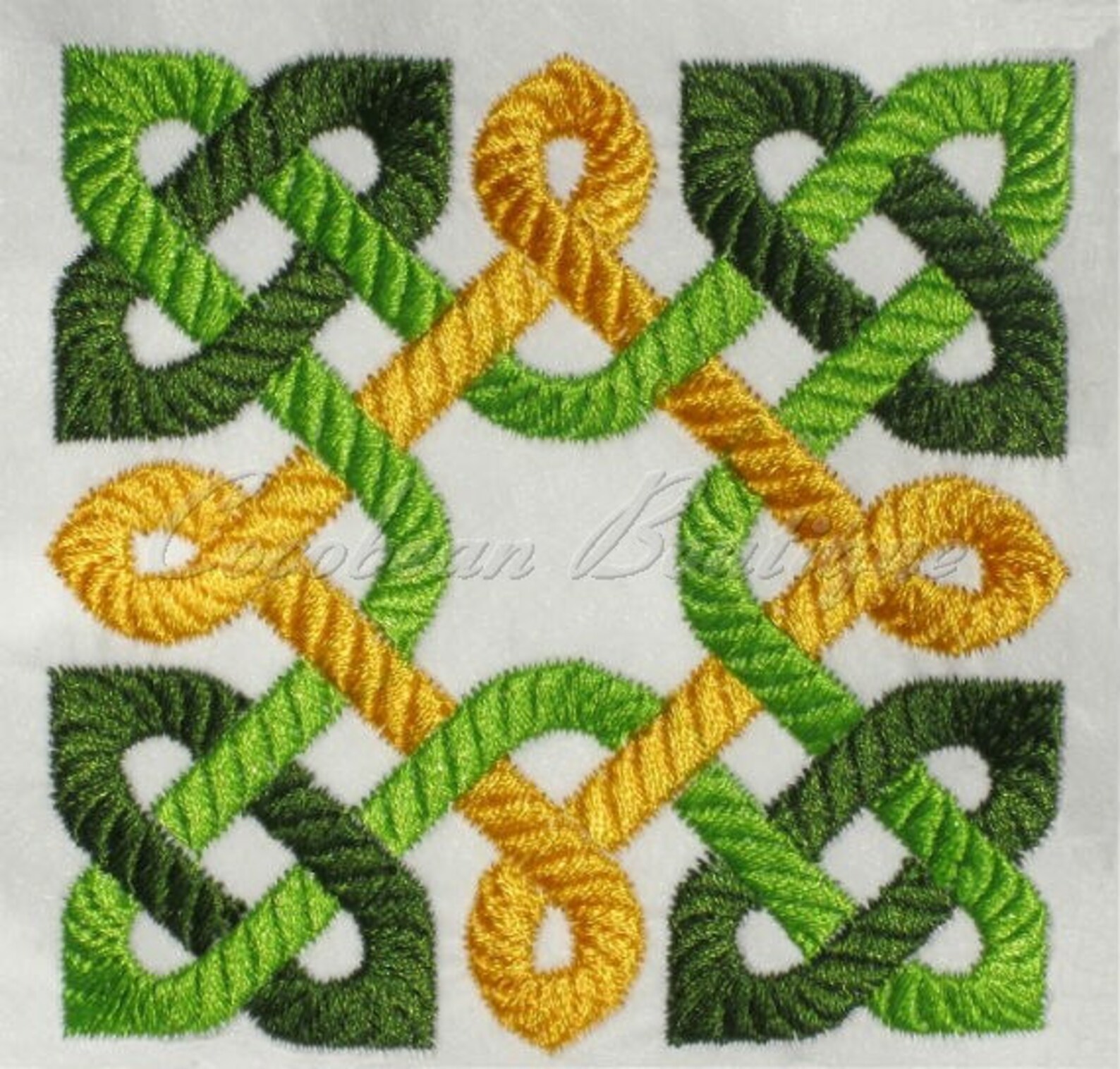 Celtic Knot machine embroidery | Etsy